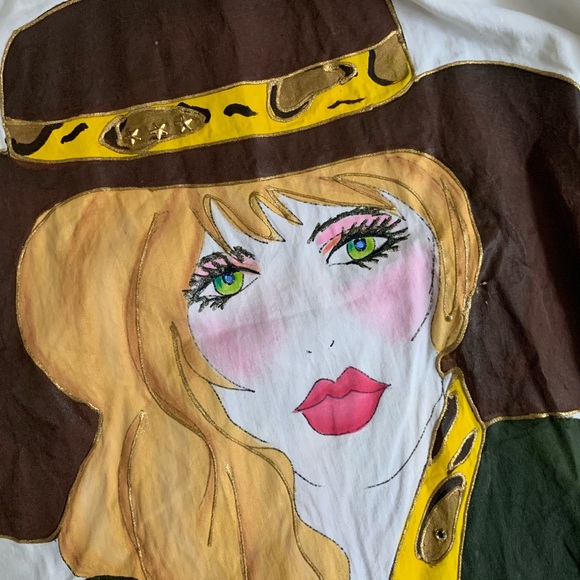 Vintage | Jackets & Coats | Vintage 8s Hand Painted Artist Coat | Poshmark